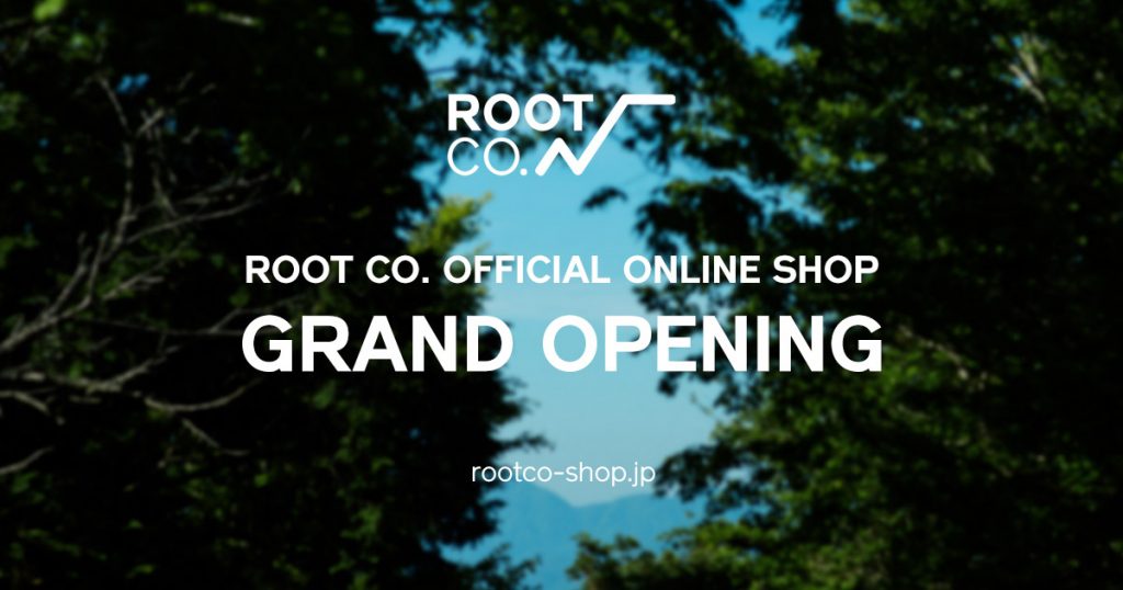 ROOT CO.公式直営オンラインストア『ROOT CO. ONLINE SHOP』オープン | ROOT CO. Designed in ...